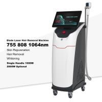 China Beauty machine manufacturer for 808nm Diode Laser Hair Removal Triple Wavelength 755+808+1064nm 500W-1600W Hair Remover for sale
