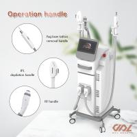 China 3 in 1 IPL  RF Nd Yag OPT Beauty Machine Skin Tightening Tattoo Removal Beauty Machine for sale