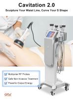 China AS86 DPL beauty Ultrasound 40kHz Lipo Vacuum Cavitation Machine for Non-Surgical Fat Reduction & Body Slimming for sale