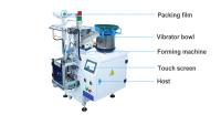 China Multi Function Two Vibrator Bowl Packaging Machinery  Screws Nuts Packaging Machine for sale