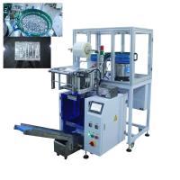 China New Automatic Hardware Bolt Nail Screw Counting Toy Spare Parts Sachet Packing Machine With Two Vibrator Bowl for sale