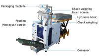 China Semi-Automatic Screw Counting Packing Machine Bulk Products Filling Sealing Mixed Material Packaging Machine With Check Weighing for sale