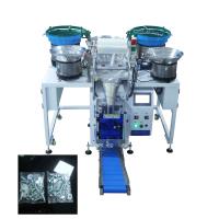 China Automatic Bolts Nuts Nail Fastener Screw Counting Packing Machine With 5 Vibrator Bowl Feeder for sale