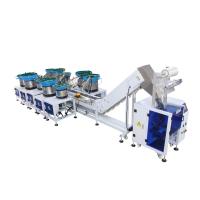 China Hardware accessories multi - disc screw packing machine 10 - disc rotary bucket type packing machine for sale
