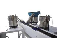 China New Goods Automatic Mixing Count Nuts Angle Type Dragging Bucket Plastic Film Packing Machine for sale