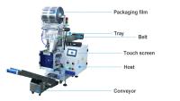 China Armchair Fitting Casters Automatic Counting Filling Bag Sealer Packaging Machine for sale