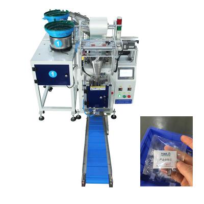 China Automatic Counter Filling Screws Label Tag Seal Packaging Machine for sale