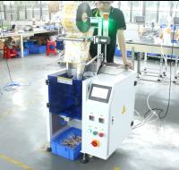 China Semi Automatic Packing Mini Heat Bag Sachets  Plastic Nuts Hardware Packing Machine for sale