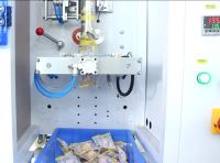 China Semi Automatic Packing Mini Heat Bag Sachets  Plastic Nuts Hardware Packing Machine for sale