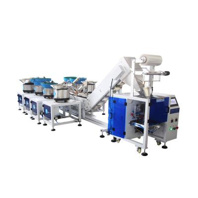China Manufacturer Sale Fully Automatic Sealing Screws Nuts Hardware Weighing Scales Packaging Machine for sale