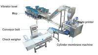 China High quality 10 Drums Packing Machine Continuous Packing Screw and Nuts and Furniture Parts for sale