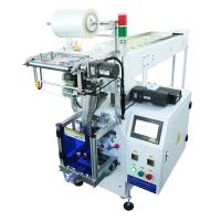 China semi-automatic toys plastic parts painted parts electronic component switches packing machine with hanging hole for sale