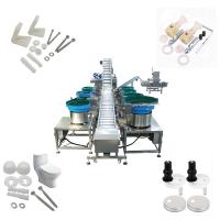 China 10 Drums Automatic Packaging Equipment PE Bagging Bag Sanitary WC Fixing Set Toilets Pan Fittings Kit Packing Machine for sale
