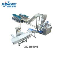 China 10 Drums Automatic Packaging Equipment PE Bagging Bag Sanitary WC Fixing Set Toilets Pan Fittings Kit Packing Machine for sale