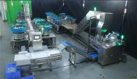 China Plastics 10 Drums Film Conveyor Bowl Counting Packaging Pack Wrapping Machine Plastic Parts for sale