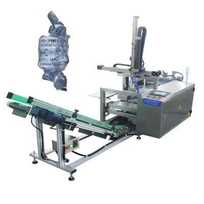 China Plastic Standard Parts Water Pipes Power Cables Cylinder Film Packaging Machine for sale