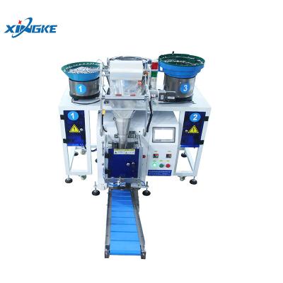 China Brad Nail Automatic Counting And Feeding Packaging Machine for Pop Rivet spring washer for sale