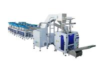 China 16 Vibrator Bowls Automatic Equipment Sanitary Furniture Accessories Plastic Bagging Packaging Machine for sale