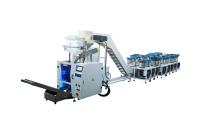 China Automatic Equipment 16 Drums Hardware Parts Fastener Nut Bolt Automatic Packing Machine for sale