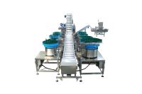 China High Precision Equipment Pva Film Sachet Pouch Multi - disc Screw Hardware Plastic Bags Rotary Bucket Type Packing Machine for sale