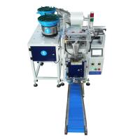 China Automatic Screw Spare Part Counting Packaging Machine With Two Vibration Bowl Conveyor Hardware Packing Machine Feeder for sale