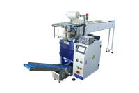 China Manual Feeding Bagging  Machine Furniture Accessories Bearing Plastic Film Packaging Machine for sale