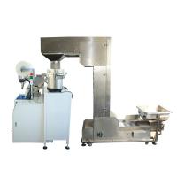 China High Efficiency Grains Granules Hardware Screw Counting Packing Machine With Vibration Feeder Drum for sale