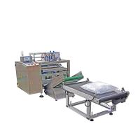 China Intelligent automatic 5-15 bags/min Rubber particles cylinder film packaging machine for injection molded parts springs for sale