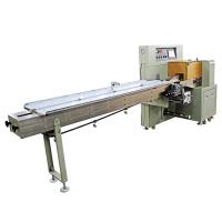 China Down-walking paper bag conveyor belt horizontal packaging machine customized mask daily necessities food film packaging for sale
