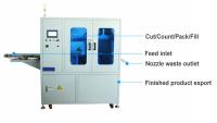 China Xingke Flat Mouth Heat Shrinking Pe Heat Sealing Bag Automatic Cable Tie Packaging Machine for sale