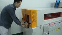 China Automatic bottle shrink wrap packing machine PVC Film Heat Tunnel Shrink Wrapping Machine for water bottles aluminum cans for sale