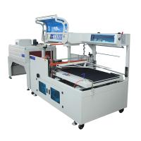 China Labeling Equipment Automatic Stick Tag Heat Shrinking Wrapping Packing Machine for sale