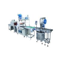 China Automatic PVC PE Film Carton Wrap Sealing Box Heat Shrinking Tunnel Packaging Machine for sale