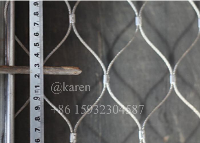 stainless steel wire rope net for building decoration protection and zoo construction