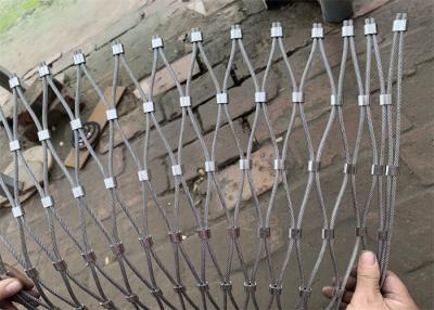China Woven Type 316 Wire 8.0Mm Stainless Steel Wire Rope Mesh Net Widely Used In Sea for sale