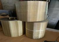 China Copper Clad Extruder Filter Screen Belt Reversed Dutch Woven Mesh For PP for sale