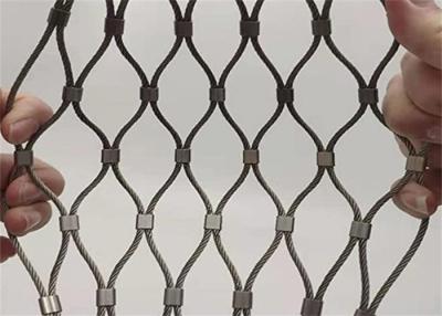 China Anti-Theft Stainless Steel Cable Mesh with Corrosion and UV Resistance for Safety Net Applications for sale