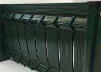 China Powder Coated Welded Mesh Fence PVC Slats Privacy Fence For Industrial Commercial Residential Airport for sale