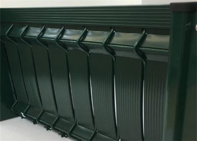 China Powder Coated Welded Mesh Fence PVC Slats Privacy Fence For Industrial Commercial Residential Airport for sale