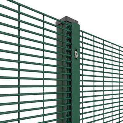 China Anti-Climb Anti-Cut 358 Fence with 76.2mm x 12.7mm Hole Size - High Security Welded Wire Fence for Prisons for sale