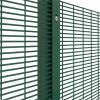China 2.4M Height Prison Mesh Welded Panel Mesh Security Fencing System for sale