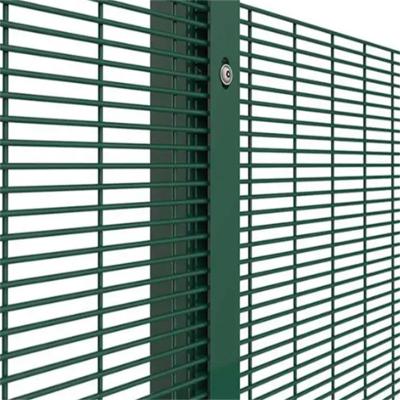 China 2.4M Height Prison Mesh Welded Panel Mesh Security Fencing System for sale
