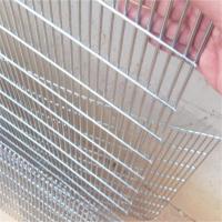 China 358 Prison Mesh Fence/358 Flat Beam Prison Mesh 1.8M Security Welded Mesh Panel Barrier for sale