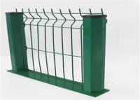 China Triangle Panel 3D Curved Wire Mesh Fence with 5.0mm Wire Diameter and 50x150mm Mesh Size for Garden Security for sale