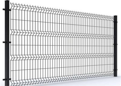 China Customized V Mesh Security Fencing Welded Mesh Panels RAL6005 Green for sale
