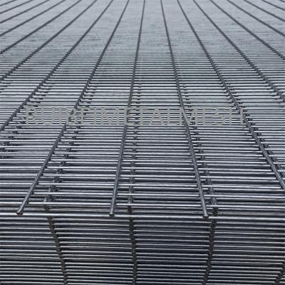 China Customized Galvanized Security 358 Fence Panel Commercial Metal Anti Climb for sale