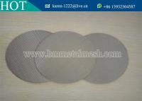 China Heat- Resisting Stainless Steel Extruder Screen Mesh For Filters (Factory) for sale