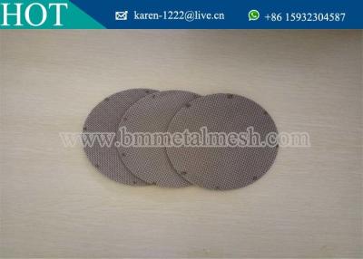 China Factory Spot Welded Packs Extruder Screen Mesh Filter Disc,Recycling Plastic Screen Filters for sale