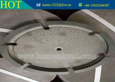 China Stainless Steel Spot Welded Screen Mesh Filters For Extruder Machines for sale