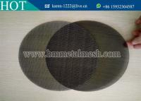 China Customized Sizes Stainless Steel Multi Layer Extruder Screen Filter and Screen Mesh Filters for sale